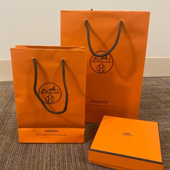 Hermes | Bags | Herms Shopping Bags Gift Box | Poshmark